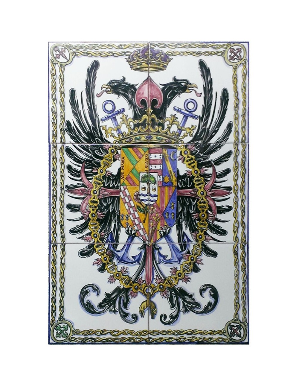 HERALDIC SHIELD MURAL