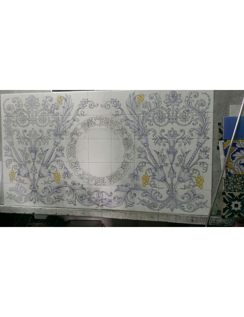 WALL PAINTING PROCESS