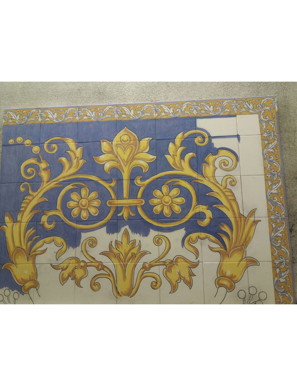 WALL PAINTING PROCESS