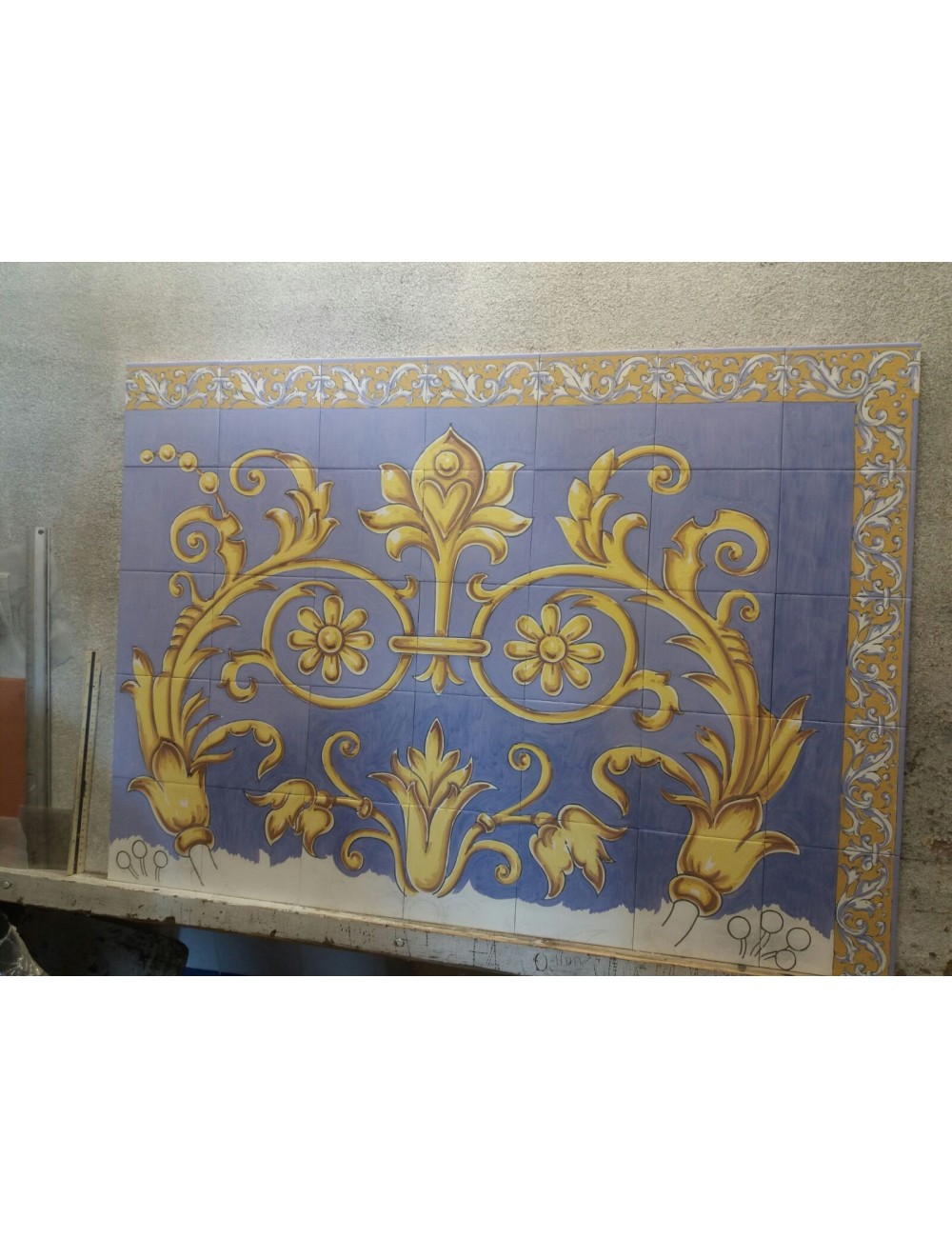 WALL PAINTING PROCESS